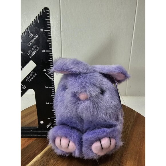 Puffkins | Toys | Vtg 9s Puffkins Bumper Bunny Rabbit Pink Ears Bean ...